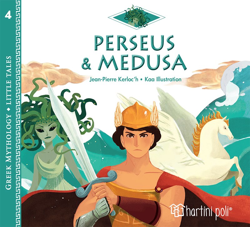 Greek Mythology Book- Perseus & Medusa (English) – Alphabeta Language Resources