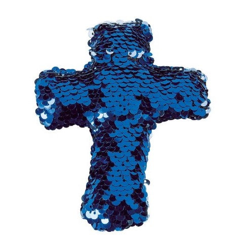 Flipping Sequins Plush Cross – Alphabeta Language Resources